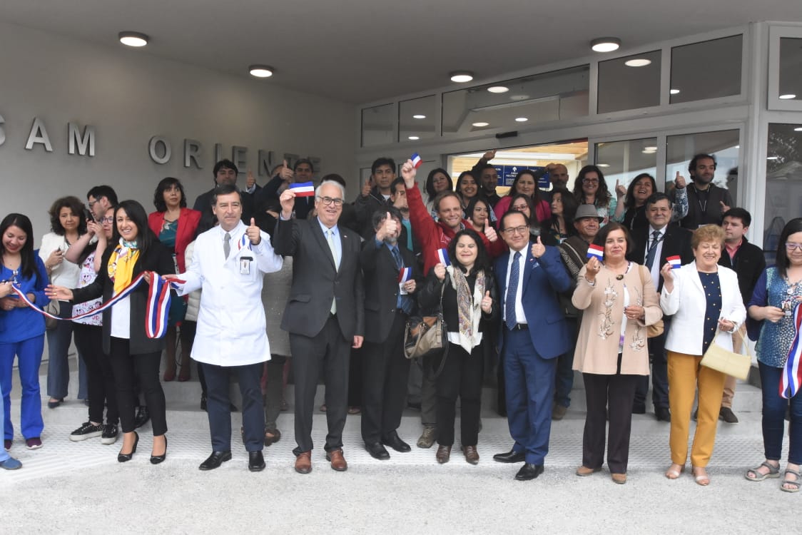 Autoridades inauguran obras de reposición del Cosam Oriente en Osorno ...